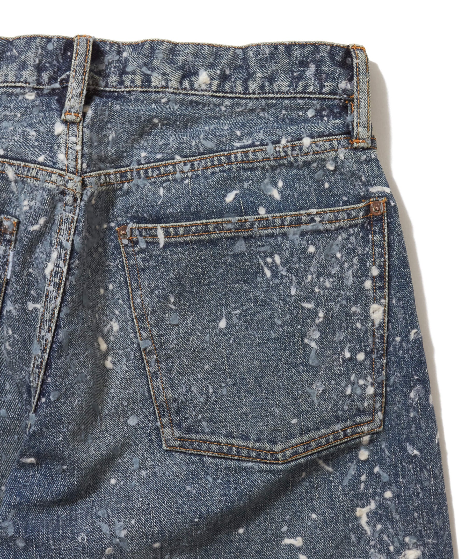 MOLDED DENIM TROUSERS REGULAR CUT – SUGARHILL TOKYO